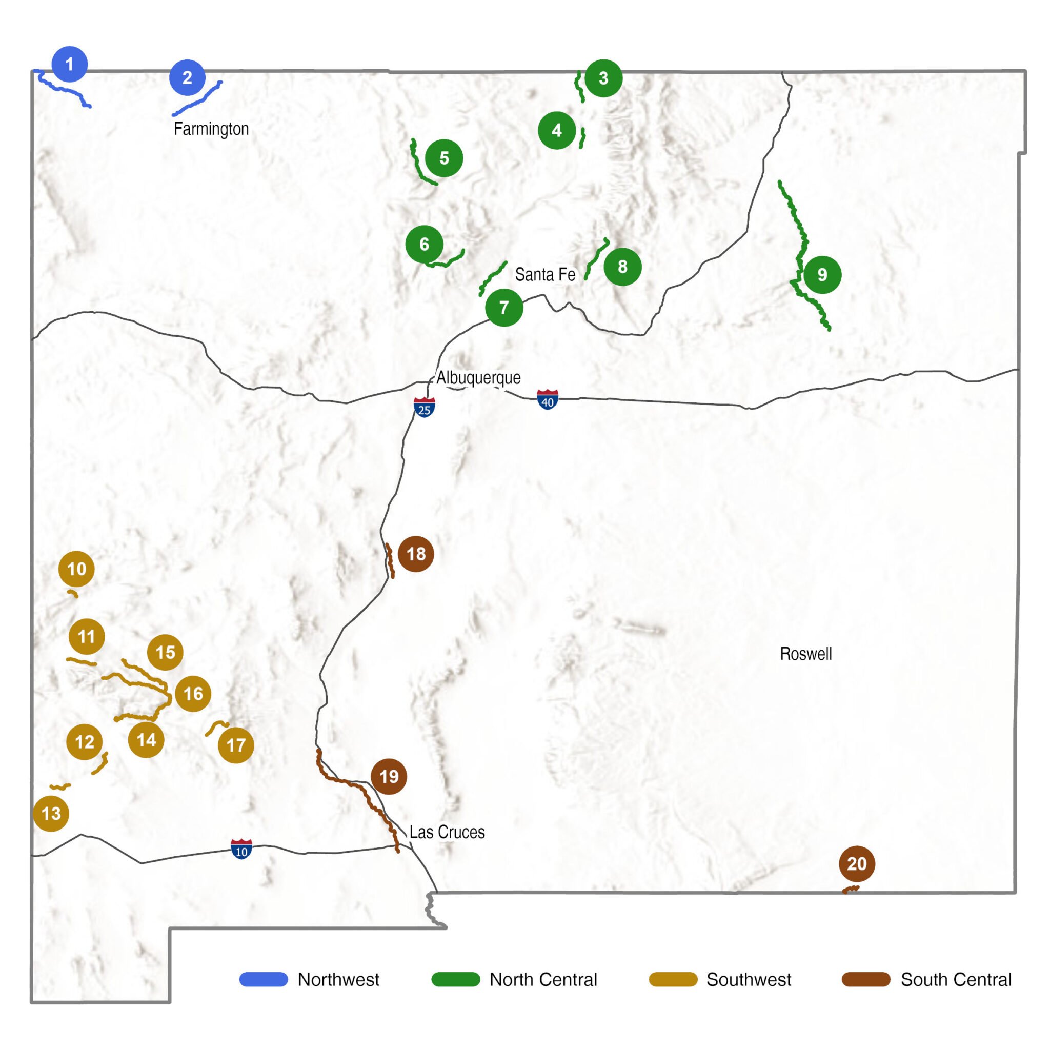 River Guide - Content and Index Page - New Mexico Wilderness Alliance